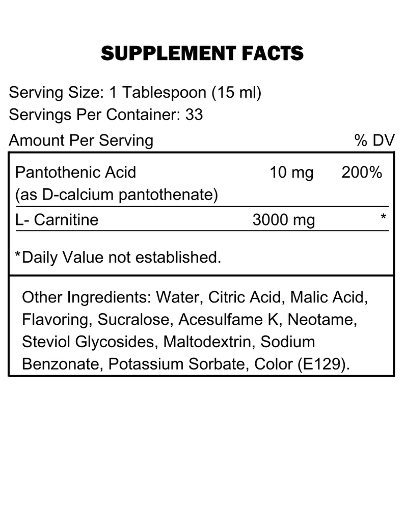 Kevin Levrone Anabolic L-Carnitine Liquid - Free Delivery — Jacked ...