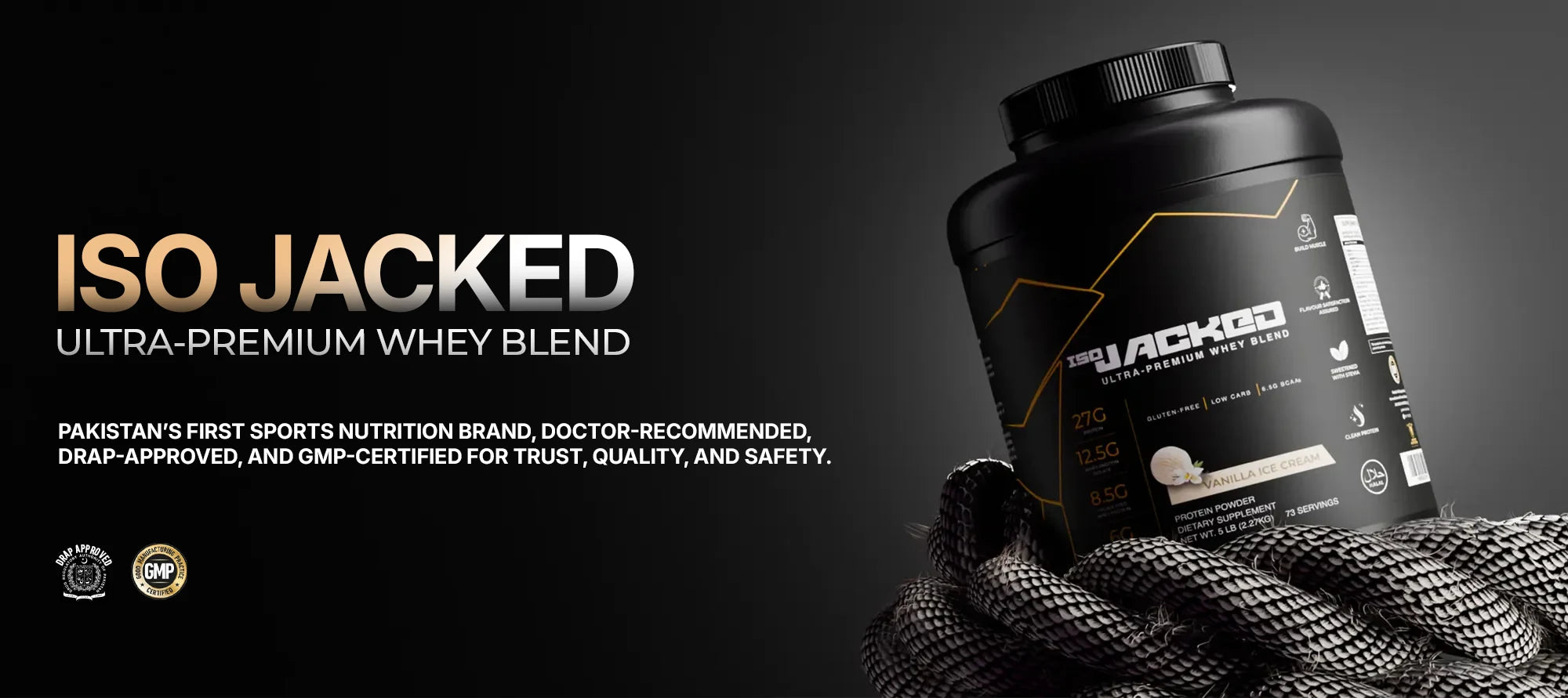 Pakistan's No.1 Online Supplements Store | Jacked Nutrition