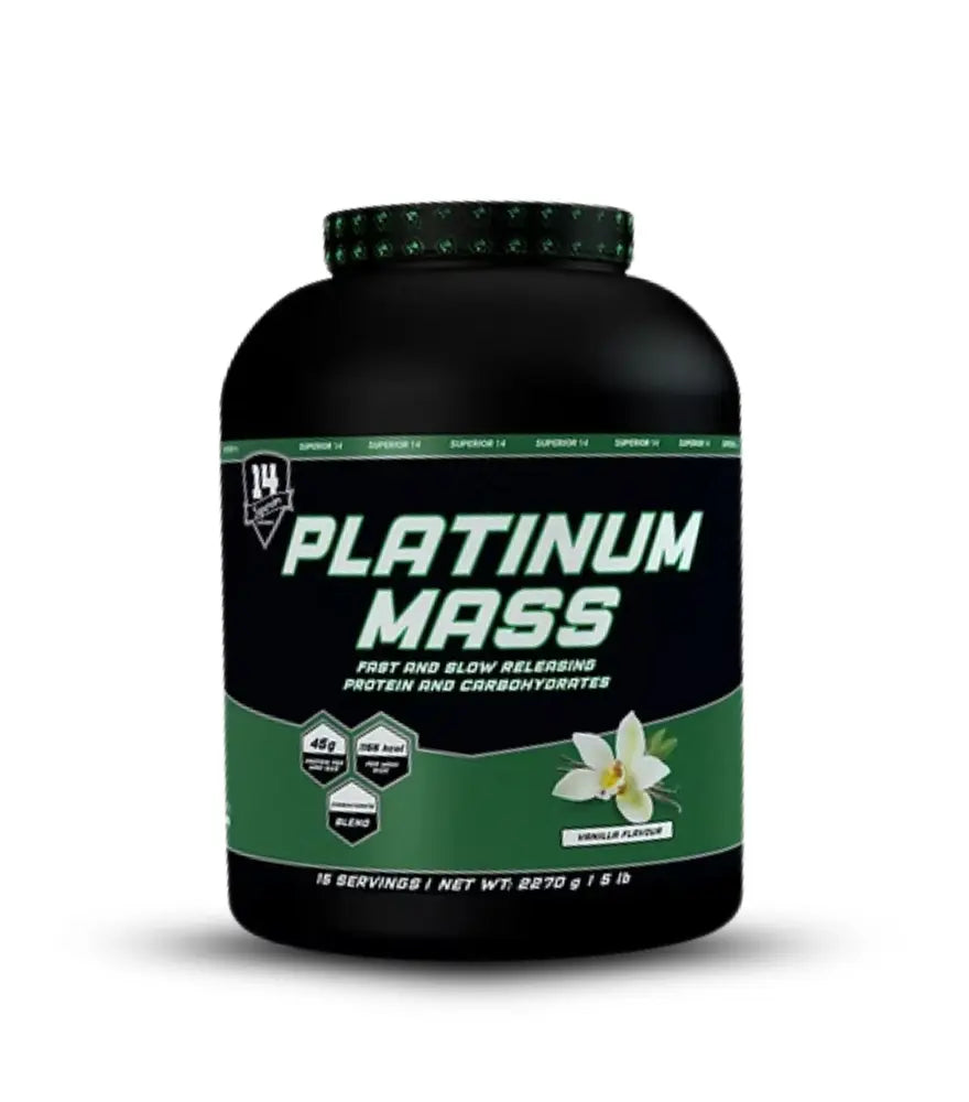 Superior 14 Platinum Mass - Mass Gainer Supplement – Jacked Nutrition