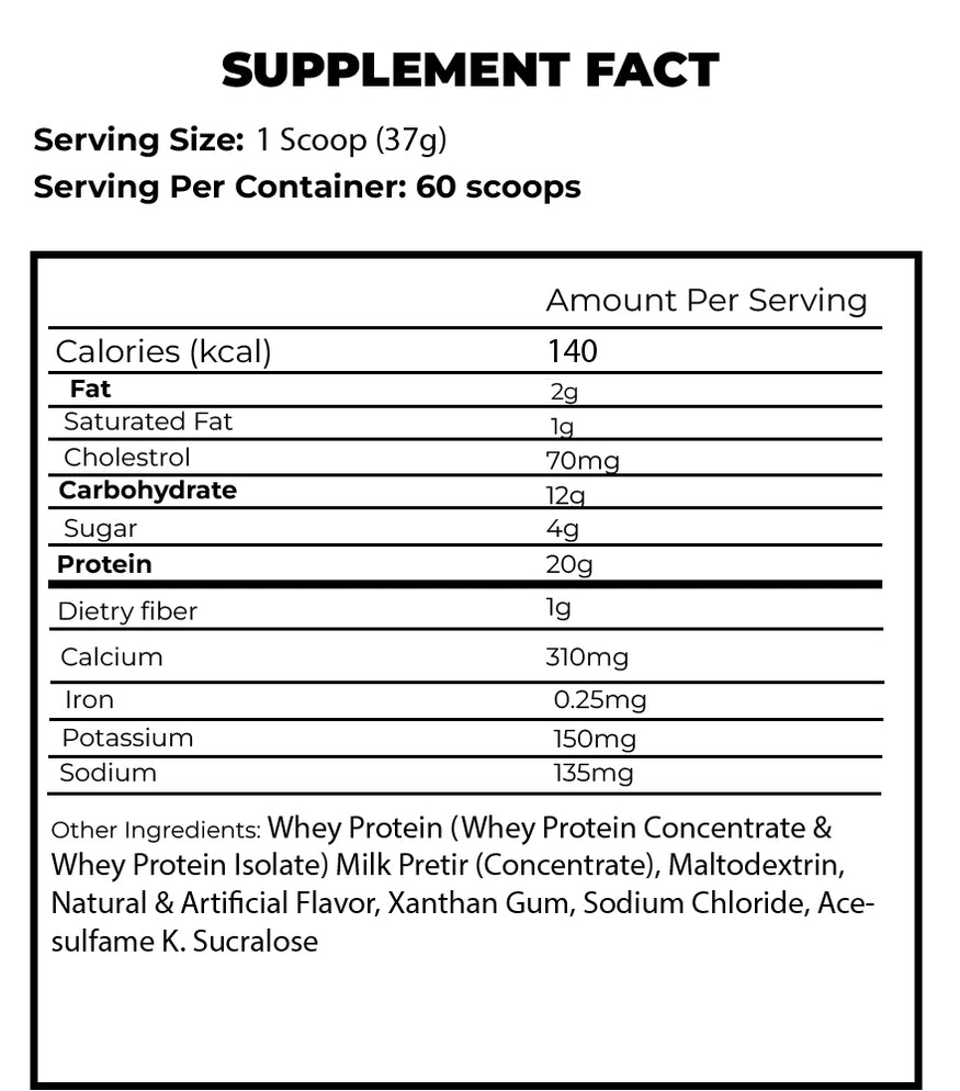 Buy RC Whey XS in Pakistan - Ronnie Coleman Protein — Jacked Nutrition