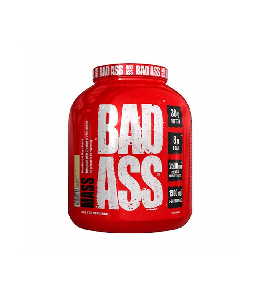 Shop Bad Ass Mass Gainer - 3 KG - Jacked Nutrition